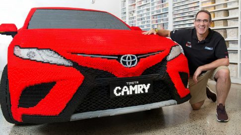 Toyota built a full-sized LEGO replica of its all-new 2018 Camry ...
