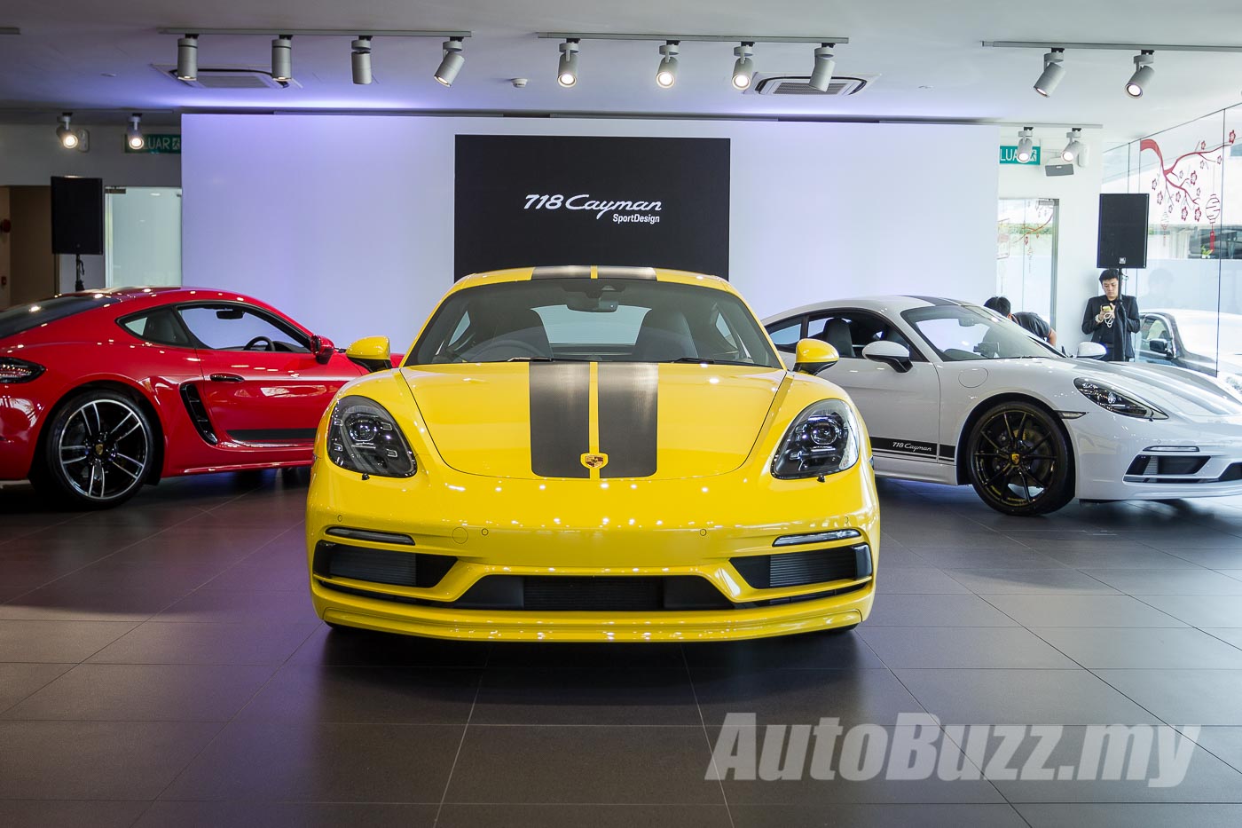 Here's a look at the limited edition Porsche 718 Cayman SportDesign ...