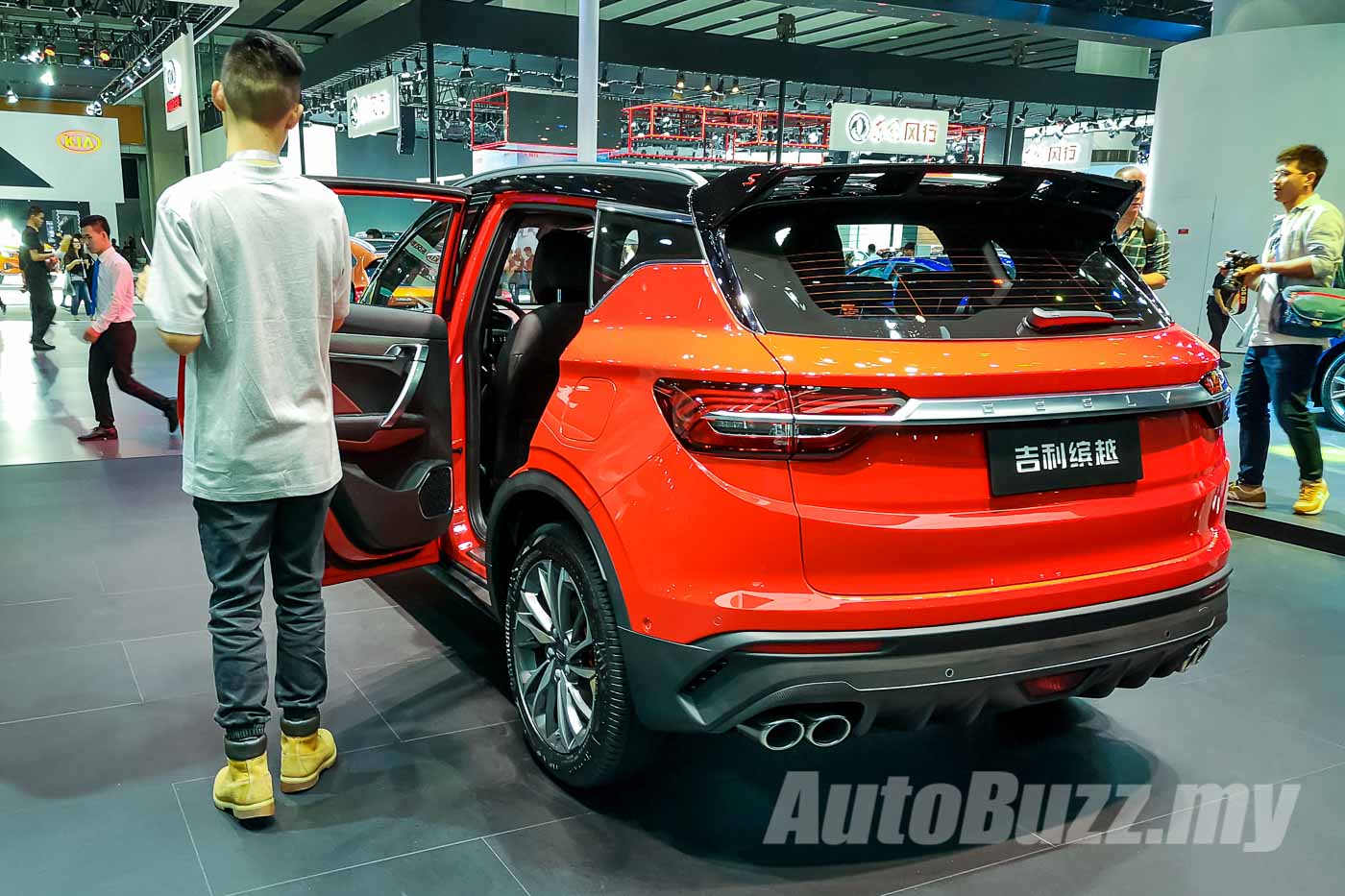 SpyBuzz: Geely Bin Yue testing in Malaysia, new Proton X50? - AutoBuzz.my