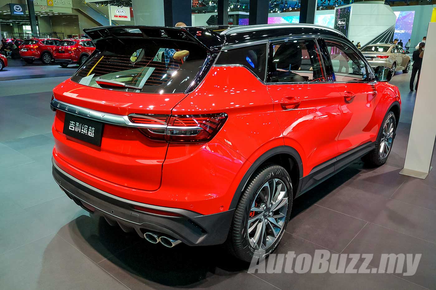 SpyBuzz: Geely Bin Yue testing in Malaysia, new Proton X50? - AutoBuzz.my