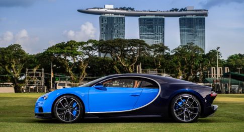 The first Bugatti Chiron in Southeast Asia delivered to Singaporean ...