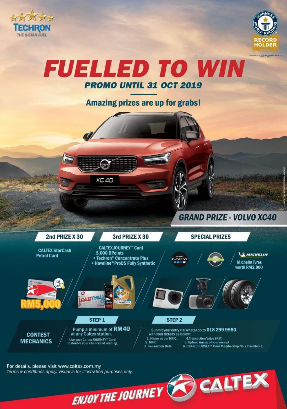 Pump Caltex fuels and you could win a Volvo XC40! - AutoBuzz.my