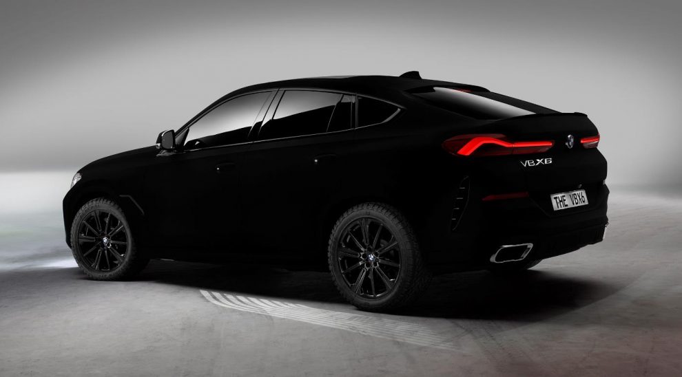 Vantablack is the new black for the BMW X6, but why? - AutoBuzz.my