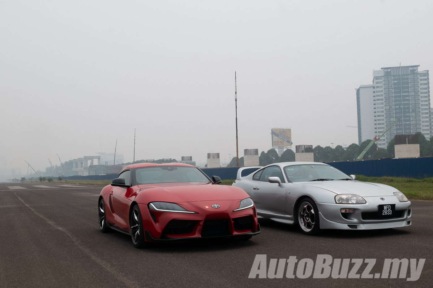 The all-new A90 Toyota Supra looks way more good looking in the flesh ...