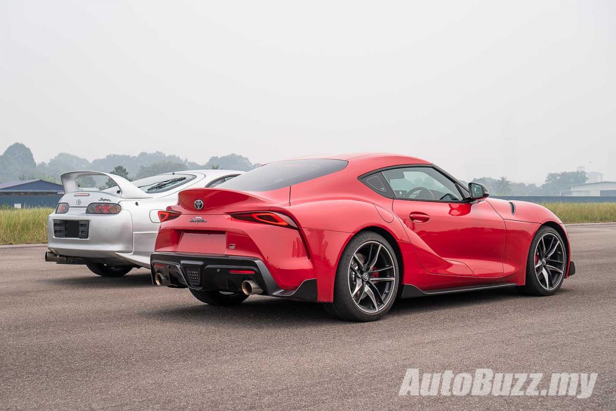 The all-new A90 Toyota Supra looks way more good looking in the flesh ...
