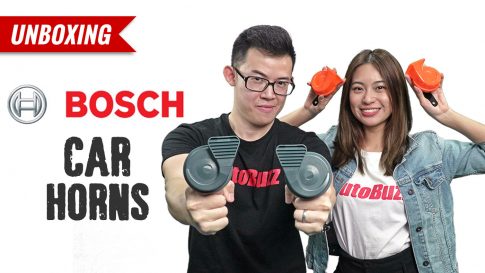 Video: Bosch Car Horns - unboxing and sound tests! - AutoBuzz.my
