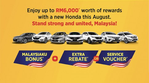 Enjoy up to RM6,000 in rewards with Honda Malaysia's Merdeka campaign ...