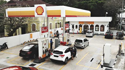 Shell station along Penang Road gets a beautiful makeover, 100 years of ...