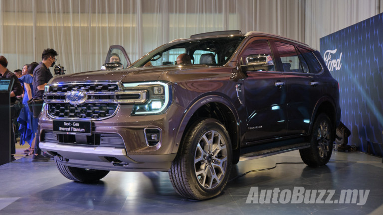 All-new 2022 Ford Everest now in Malaysia - three variants, from RM264k ...