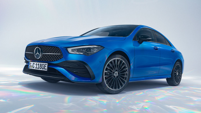 2023 Mercedes-Benz CLA debuts with mild facelift, mild-hybrid engine ...