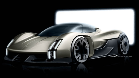 Porsche Mission X EV concept car debuts - 1hp/kg, 900V architecture ...