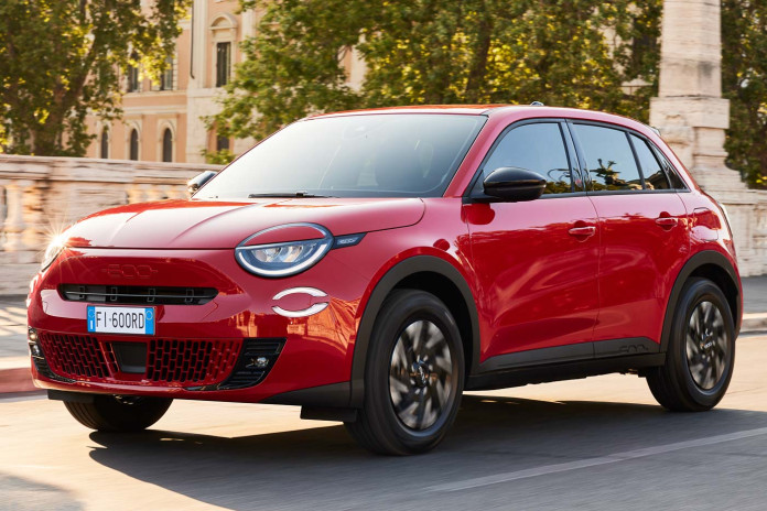 The Fiat 600 returns as a crossover - 600e EV with 400km range, 100kW ...