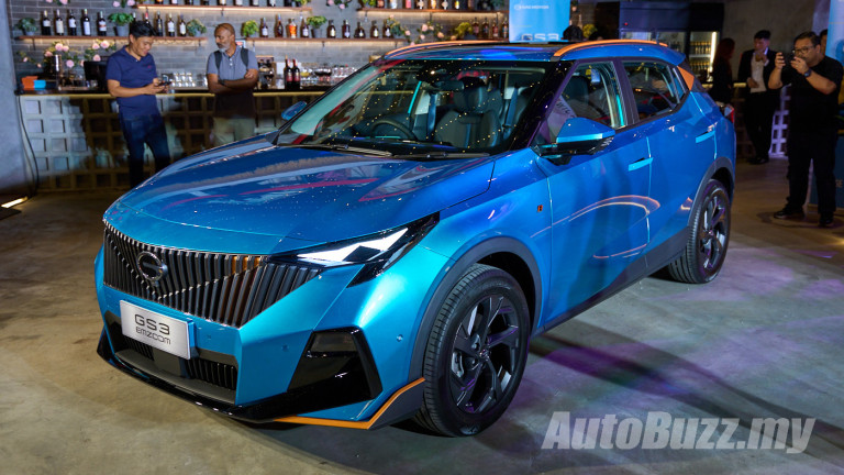 2024 GAC GS3 Emzoom previewed in Malaysia - Gundam-styled compact SUV ...