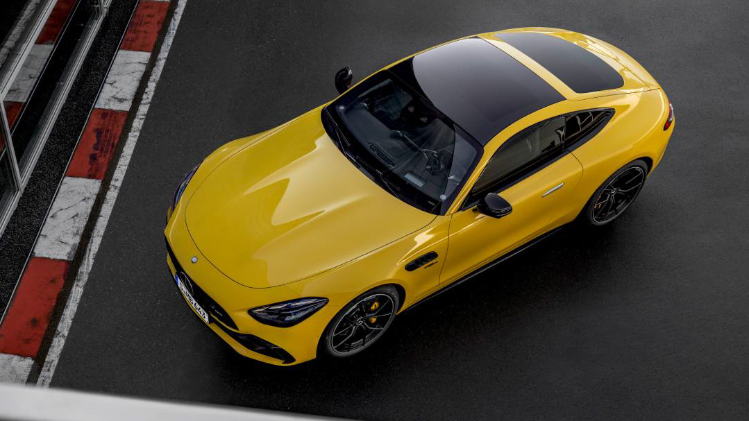 Mercedes-AMG GT43 Coupé debuts - 2.0L turbo 4-cylinder, RWD, 421hp, 0 ...