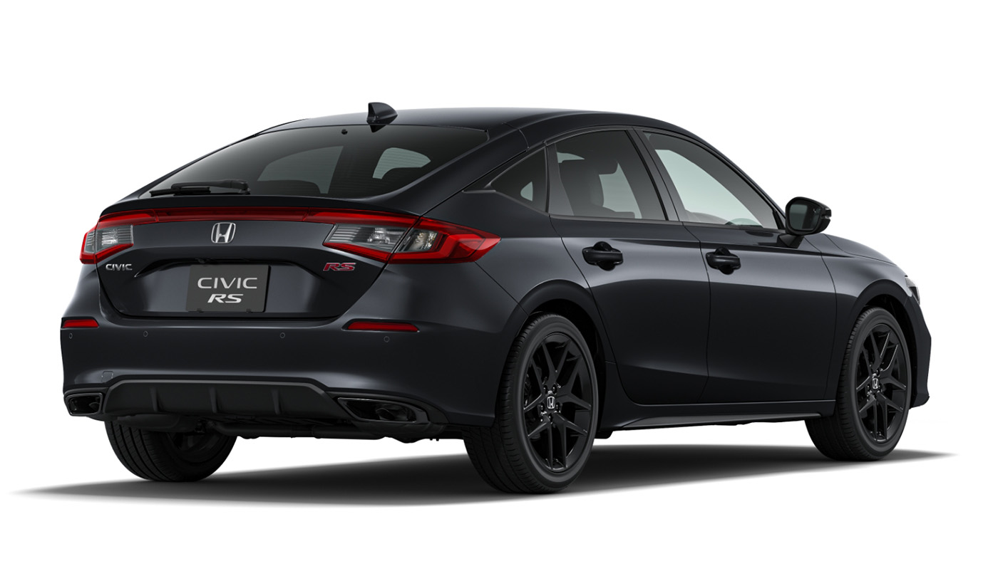 Honda Civic RS hatchback unveiled in Japan, 6-speed manual only with ...