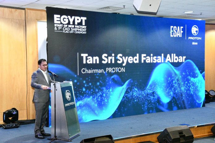 LHD Proton Saga begins Egypt CKD operation with shipment of 120 CKD ...