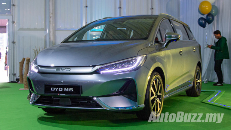 BYD M6 electric MPV launches in Malaysia - two variants, from RM110k ...