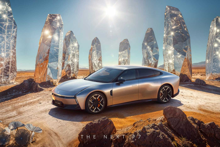2nd-gen Xpeng P7 gets scissor doors, looks more Cyberpunk than the ...