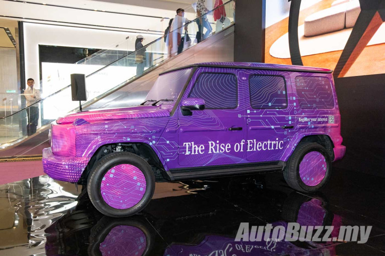 Electric Mercedes-Benz G580 previewed in Malaysia - now open for ROI ...